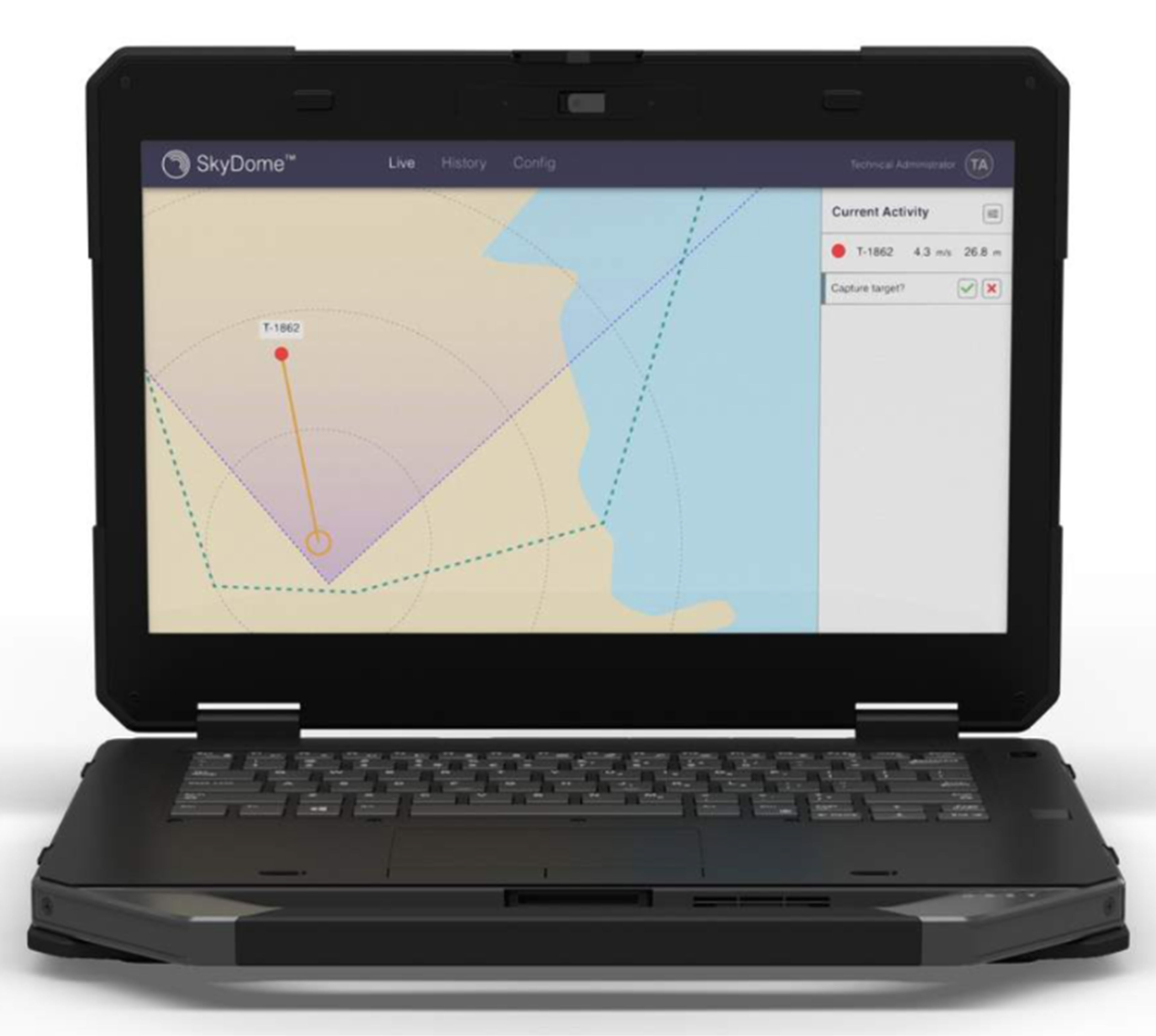 SkyDome® Manager Purpose-Built Airspace Monitoring and Counter-UAS Command and Control Software